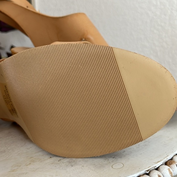 Nature Breeze | Shoes | Nature Breeze Ankle Wrap Open Toe Block Heel ...